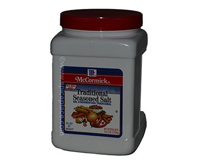 McCormick Traditional Seasoned Salt 4.5lb 2.04kg $29.57USD - Spice Place