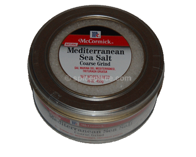McCormick Mediterranean Sea Salt Coarse 16oz $9.87USD - Spice Place