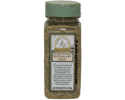 McCormick Rosemary, Organic 3.5oz 99g $5.98USD - Spice Place