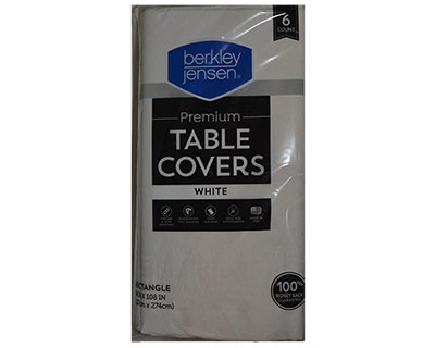 Party & Banquet Table Covers 54in x 108in $13.98USD - Spice Place