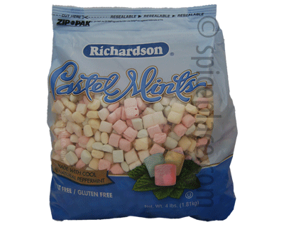 Richardson Pastel Mints 4lbs (64oz) 1.81kg $11.77USD - Spice Place