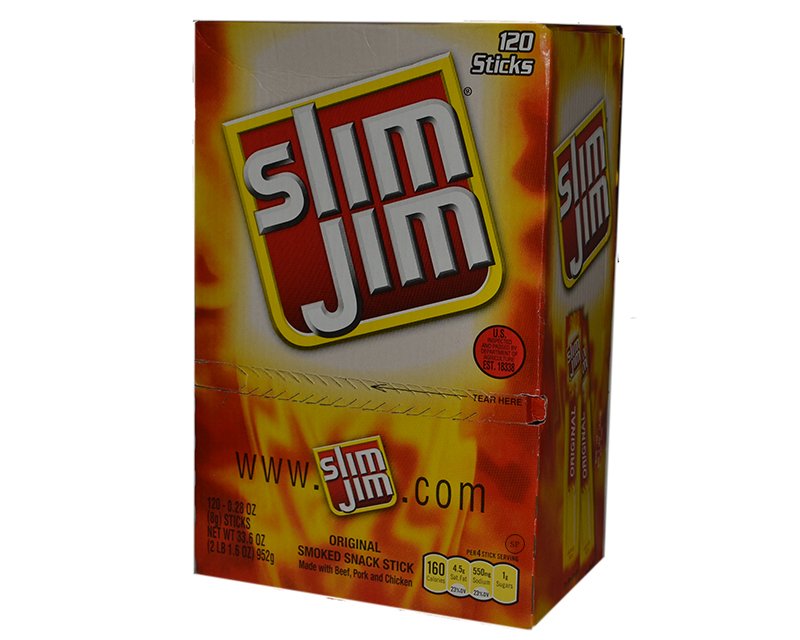 Slim Jim, 120 Count .28oz each 26.97 - Spice Place