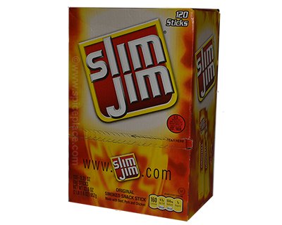 Slim Jim, 120 Count .28oz each $36.92USD - Spice Place