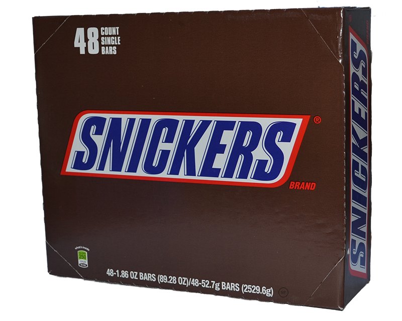 Snickers Bars, Carton of 48-1.86oz 52.7g Bars $59.22USD - Spice Place