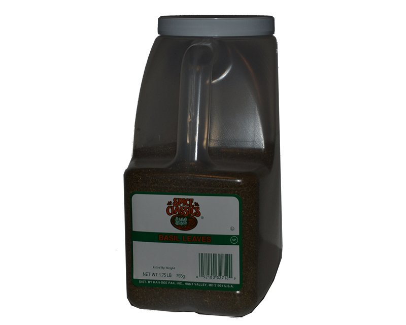 Spice Classics Basil Leaves 1.75lb 793g $27.29USD - Spice Place