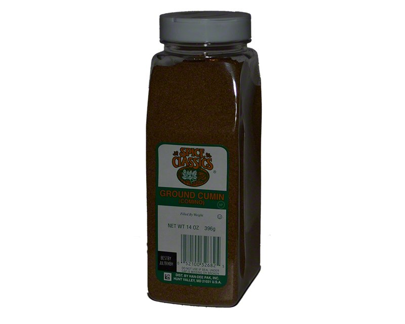 Spice Classics Cumin, Ground 14oz 396g $8.30USD - Spice Place Spice Classics Cumin, Ground 14oz 396g $8.30USD - Spice Place