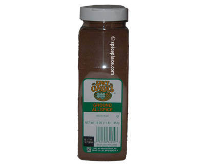 Spice Classics Allspice, Ground 16oz (1lb) 453g $12.34USD - Spice Place
