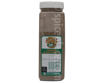 Spice Classics Black Pepper, Ground 18oz 510g $16.97USD - Spice Place