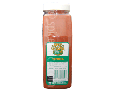 Spice Classics Paprika, Ground 16oz 453g $8.93USD - Spice Place