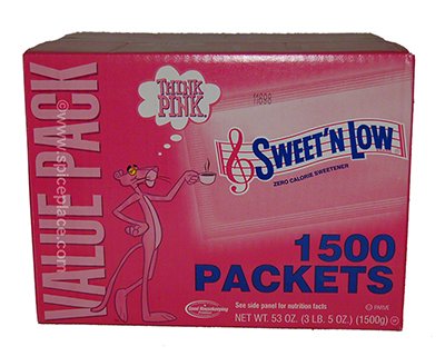 Sweet'N Low Sugar Substitute 1500 Packets 53oz 1500g $21.79USD - Spice ...