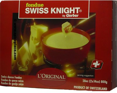 Swiss Knight Fondue, 28oz 800g $4.88USD - Spice Place