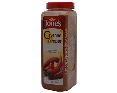 Tones/Members Mark Cayenne Pepper, Ground 16oz 454g $12.74USD - Spice Place