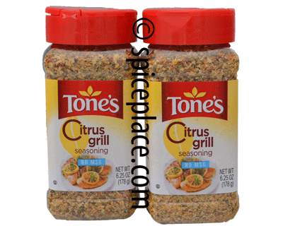 Tones Citrus Grill Seasoning 2 x 6.25oz (178g) $14.49USD - Spice Place