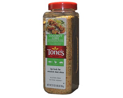 Tones Coconut Lime Seasoning 27oz (766g) $14.68USD - Spice Place