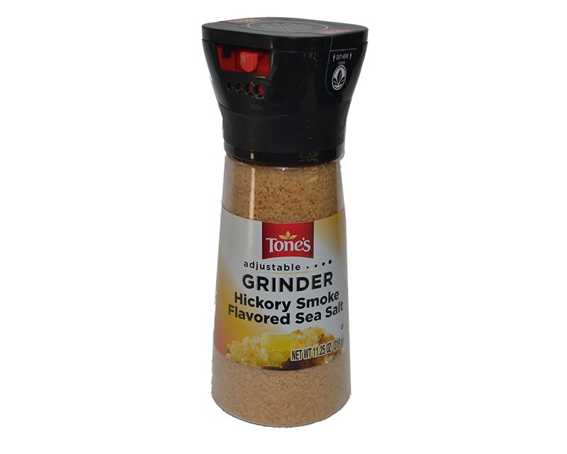 Tones Hickory Smoked Flavored Sea Salt 11.25oz 319g $8.98USD - Spice Place