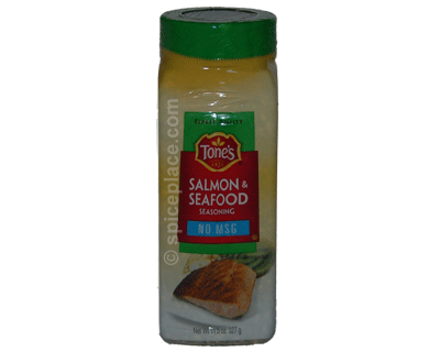 Tones Salmon and Seafood Seasoning, 11.5oz 327g $8.97USD - Spice Place
