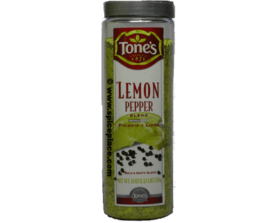 Tones Lemon Pepper Blend, 28oz 738g $13.97USD - Spice Place