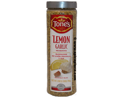 Tones Lemon Garlic Seasoning 21oz (1.3 lb) 596g $14.59USD - Spice Place