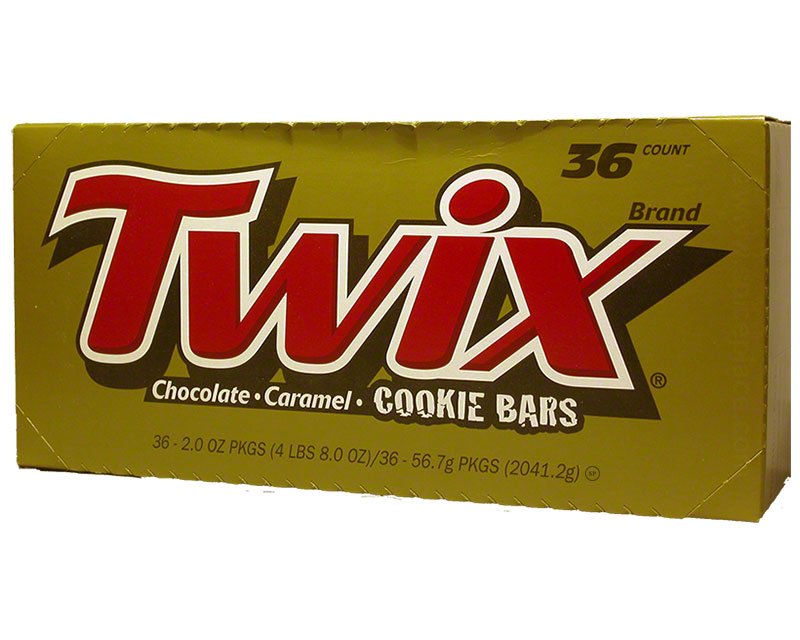 Twix Cookie Bars, Carton of 36 2oz 56.7g Bars $43.62USD - Spice Place