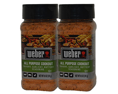 Weber All Purpose Cookout Seasoning 2 x 8.5oz 241g $16.38USD - Spice Place