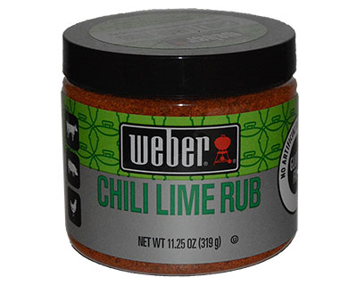Weber Chili Lime Rub 11.25oz 319g $10.27USD - Spice Place