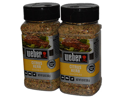 Weber Citrus Herb Seasoning 2 x 9.25oz 262g $17.96USD - Spice Place