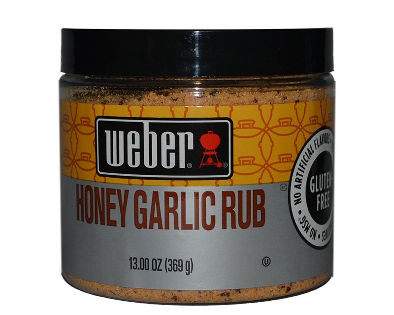 Weber Honey Garlic Rub 2 x 6.25oz 177g $13.93USD - Spice Place