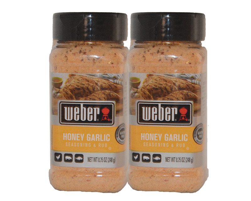 Weber Honey Garlic Rub 2 x 6.25oz 177g $13.93USD - Spice Place