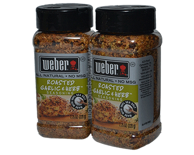 Weber Roasted Garlic and Herb Seasoning 2 x 7.75oz 220g (2 Pack) $14.91USD - Spice Place